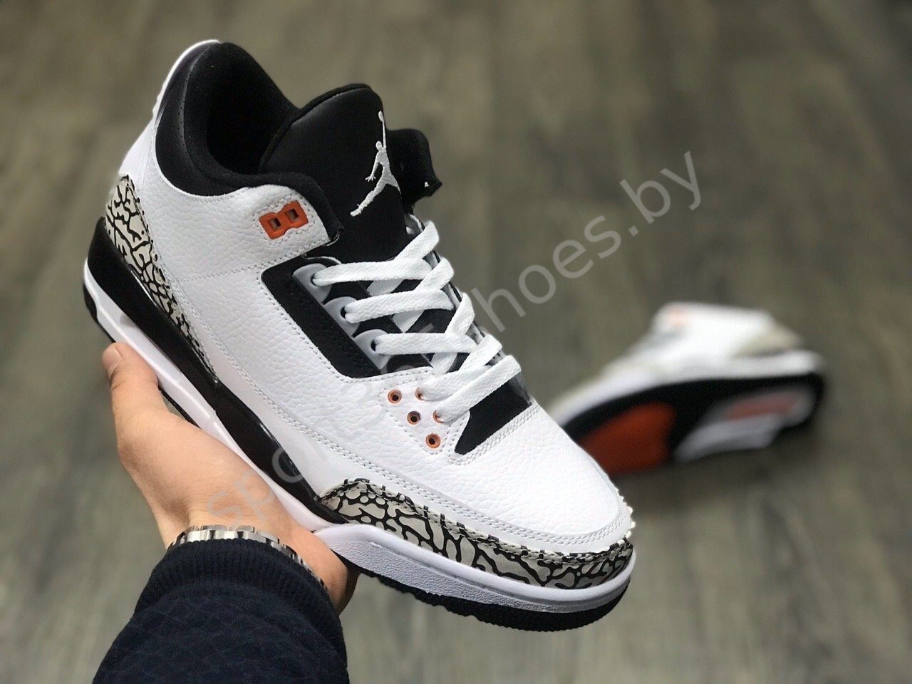 Купить кроссовки Эйр джордан | Air Jordan 3 White Cement в интернет ...