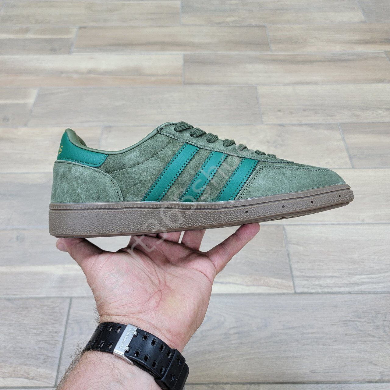 Зелёные мужские и подростковые кроссовки Адидас Спешл | Adidas Spezial ...